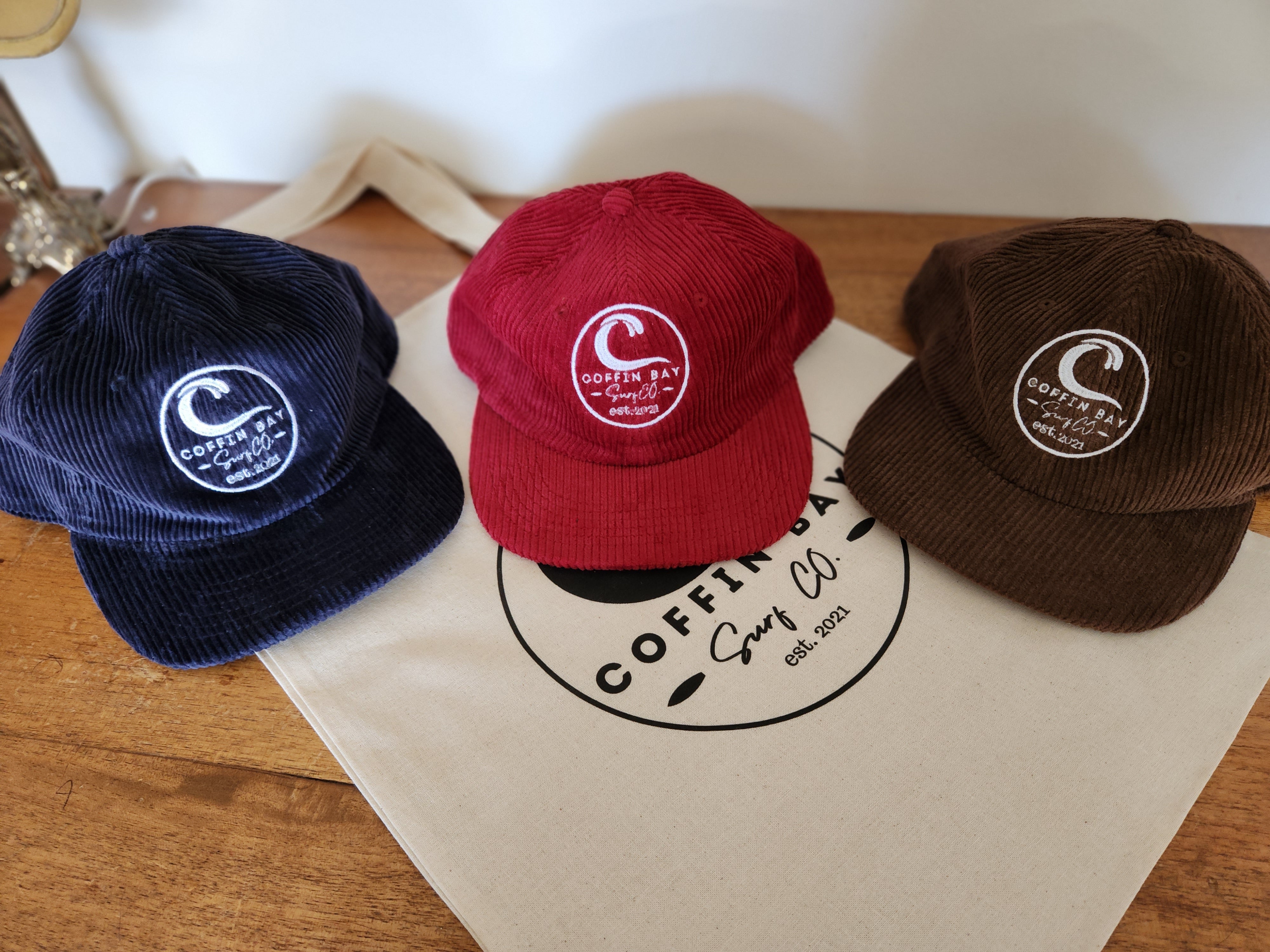CORD CAPS – Coffin Bay Surf co